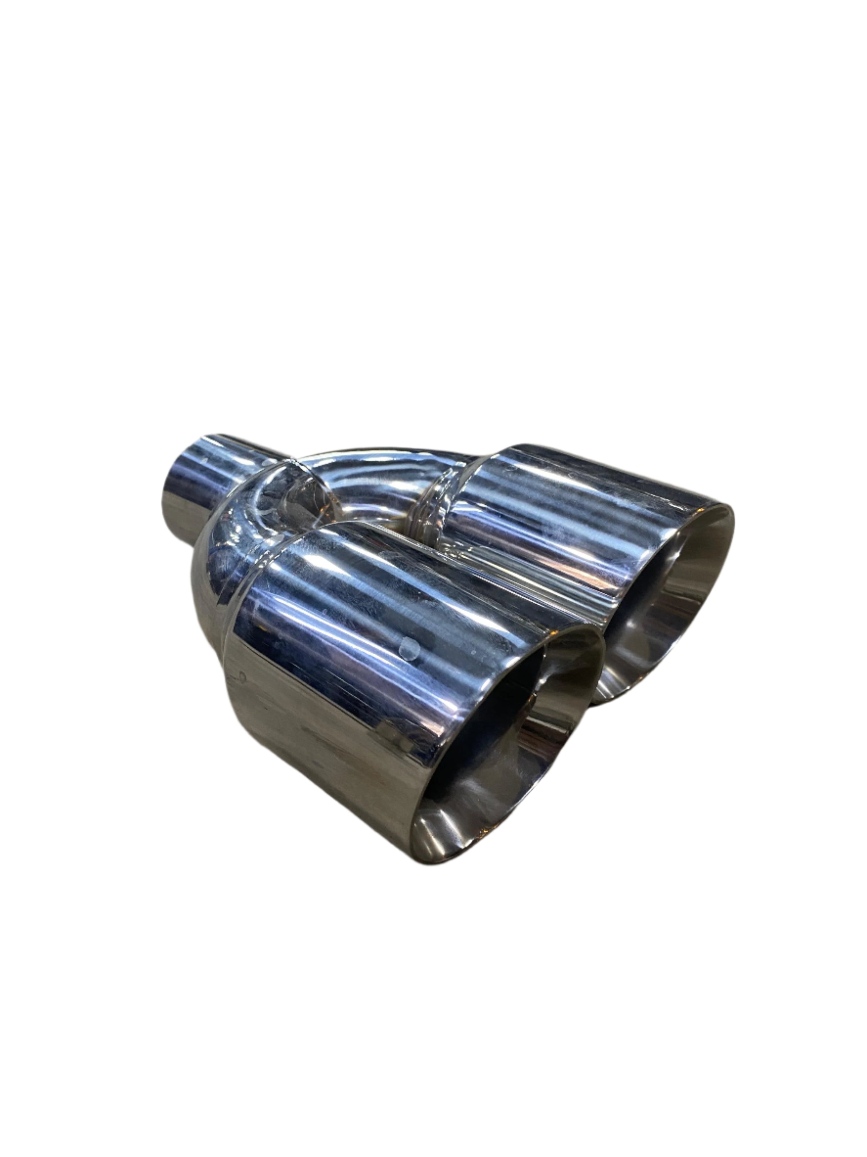 Universal Chrome "Double" Exhaust Tips – FT-Performance